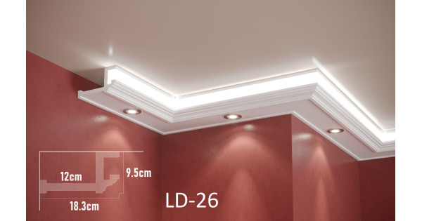 Профил за LED ADORN ПРОФИЛ ЗА LED LD-26-Ultralight.bg