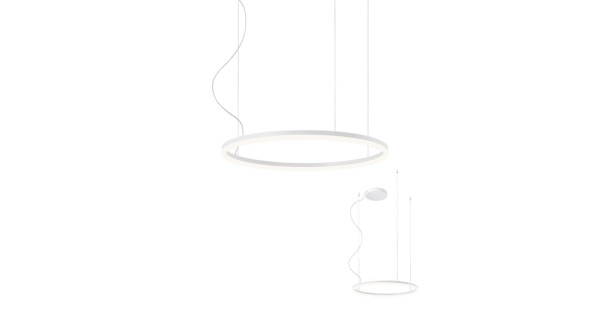 LED пендел REDO 01-1710-TRIAC ORBIT WHITE 3000K • UltraLight.bg