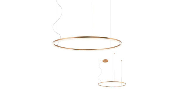 LED пендел REDO 01-1917-TRIAC ORBIT BRONZE 4000K • UltraLight.bg