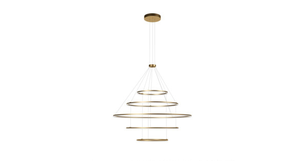 LED пендел REDO 01-2249-DALI ORBIT BRONZE 3000K • UltraLight.bg