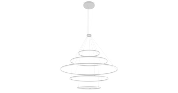 LED пендел REDO 01-2487-TRIAC ORBIT WHITE 4000K • UltraLight.bg