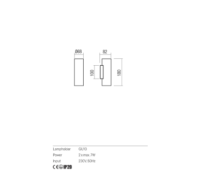 Аплик REDO 01-3415 CORINTH • UltraLight.bg